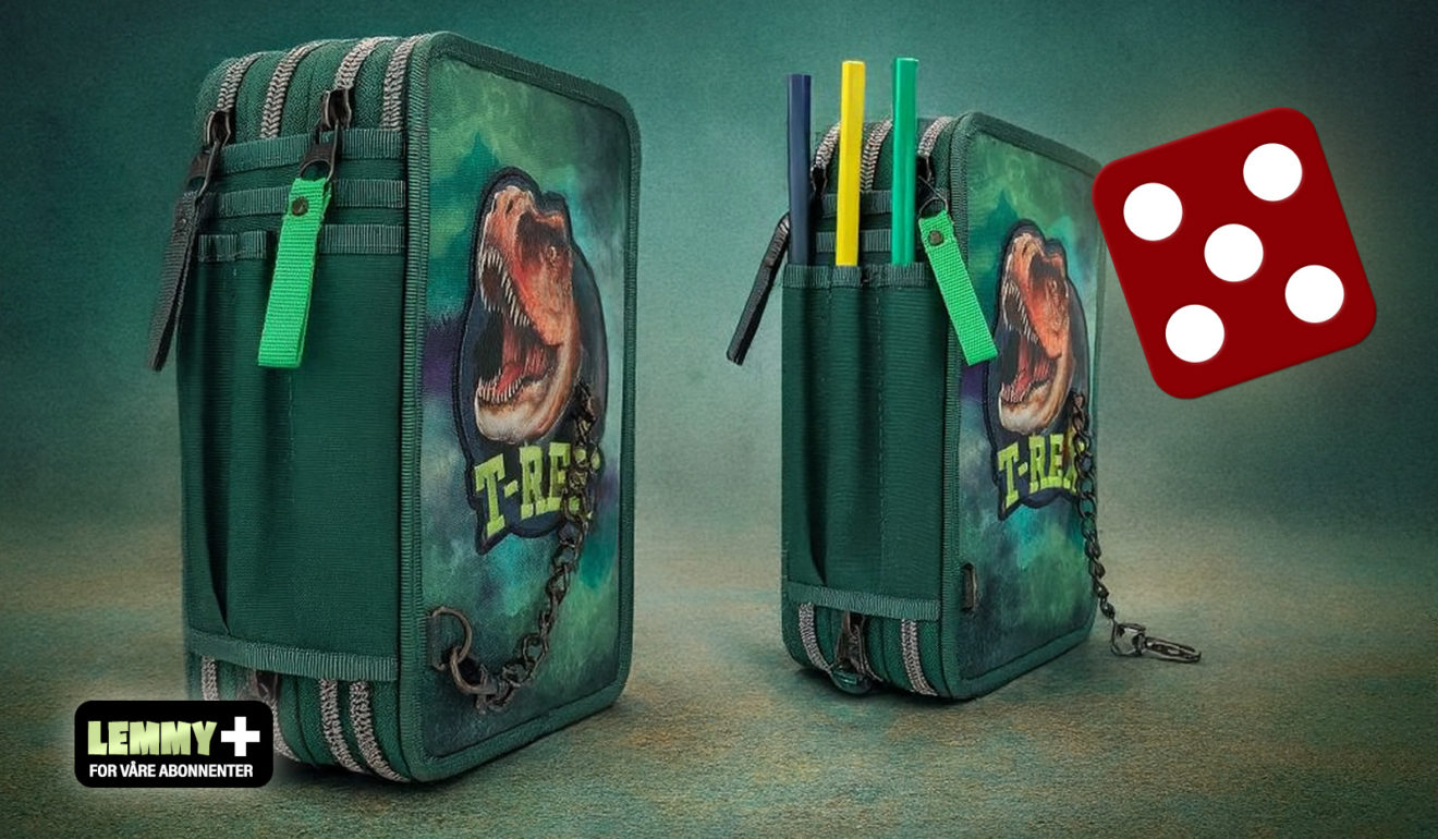 Produkttest: Dino World Trippel Pennal Danger: «Alt man trenger for ...